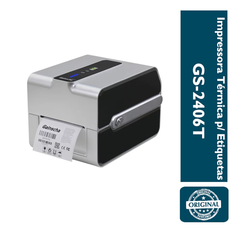 Impressora Térmica Gainscha GS-2406T - Loja Gomaq
